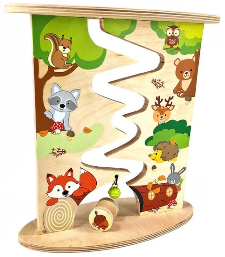 Hess Labyrint zvířátka z lesa 25 cm