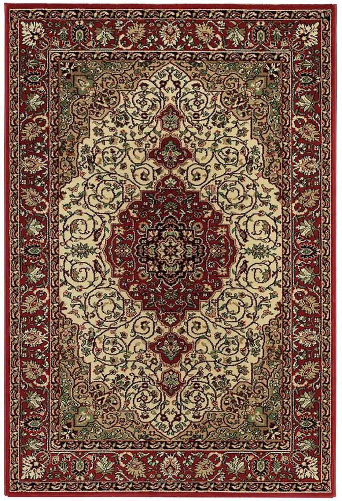 Koberce Breno Kusový koberec SOLID 60/CAC, Červená, Vícebarevné, 160 x 230 cm