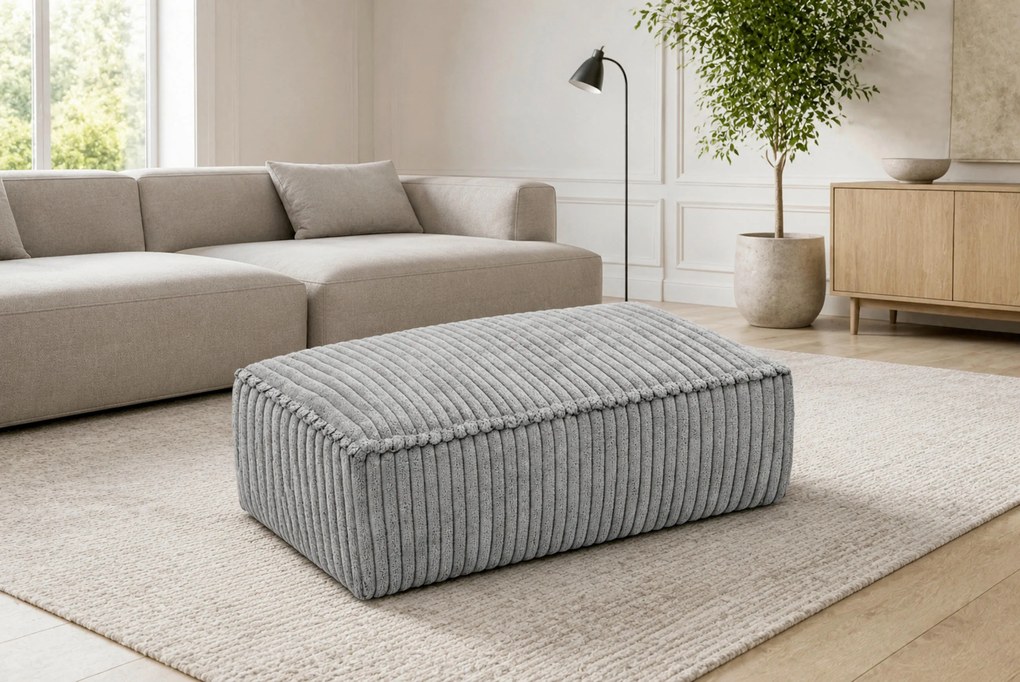 XXXLutz TABURET, textil, kompozitní dřevo, 105/43/65 cm MID.YOU - Taburety - 000694009626