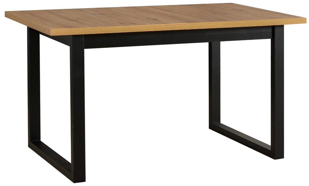 Jídelní stůl Paco 3 Zvolte barvu horní desky: Artisan, Zvolte barvu nožek: Černá