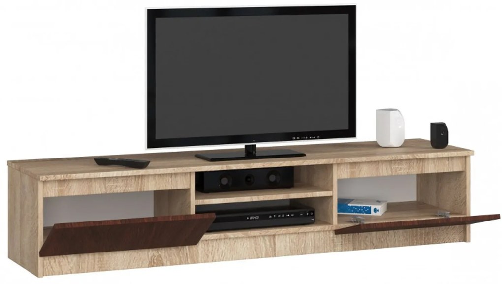 TV stolek RTV 160 dub sonoma/wenge