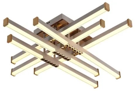 LED Stmívatelný přisazený lustr LED/90W/230V 3000-6500K + dálkové ovládání