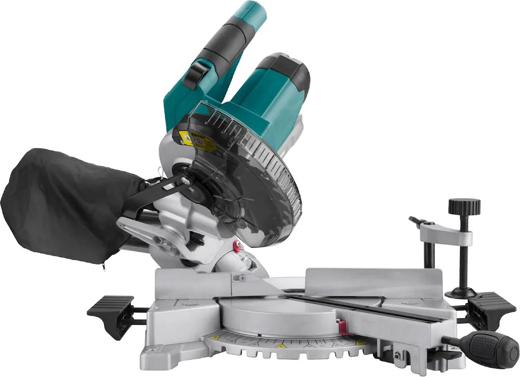 Pila pokosová 185mm aku s laserem SHARE20V, BRUSHLESS, 20V Li-ion, bez baterie a nabíječky, EXTOL INDUSTRIAL 8791827