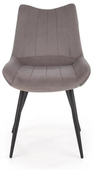 HALMAR K388 židle šedá