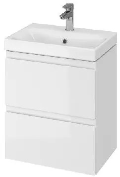 Cersanit Moduo - Umyvadlová skříňka, 57x50x35cm, 2 zásuvky, bílá S590-006-DSM