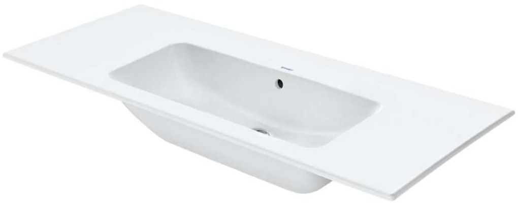 Duravit ME by Starck - Nábytkové umyvadlo 123x49 cm, matná bílá 2336123260