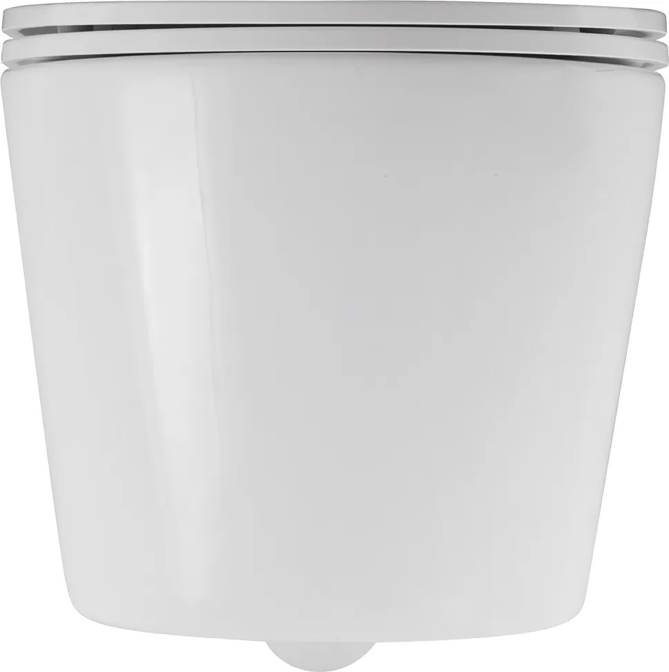 Erga Vento, závěsná WC mísa 490x365x365mm, Tornado 2 + toaletní sedátko s pomalým zavíráním, bílá, ERG-V03-VENTO-TO2-WH