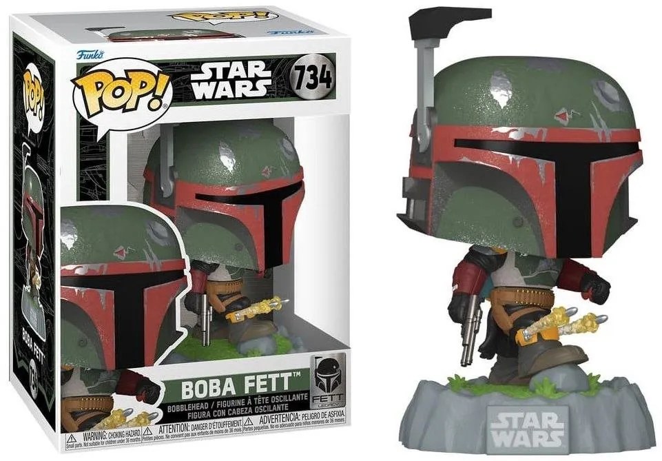 Funko pop! star wars boba fett with rockets