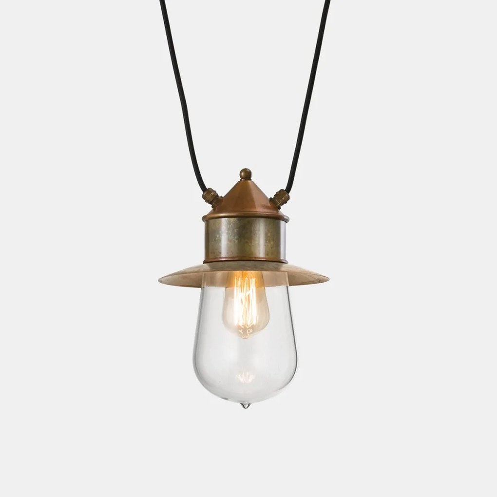 Designové měděné svítidlo Drop Kabel: Dva, Průměr: 210 mm