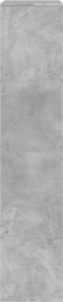 Knihovna betonově šedá 100 x 33 x 155,5 cm kompozitní dřevo 3309396