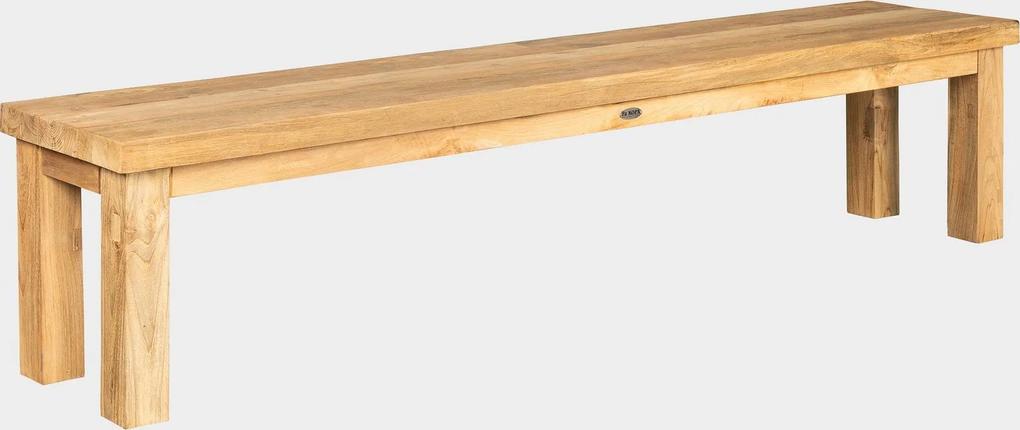 FaKOPA FLOSS RECYCLE - lavice z teaku 190 cm