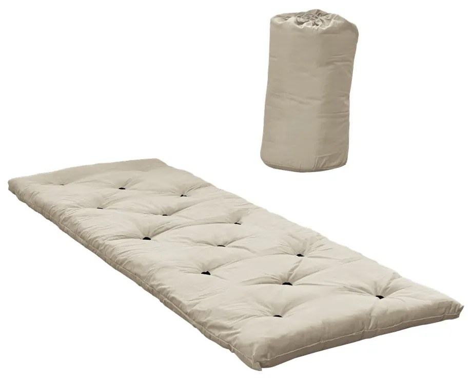 Béžová futonová matrace 70x190 cm Bed In a Bag Beige – Karup Design