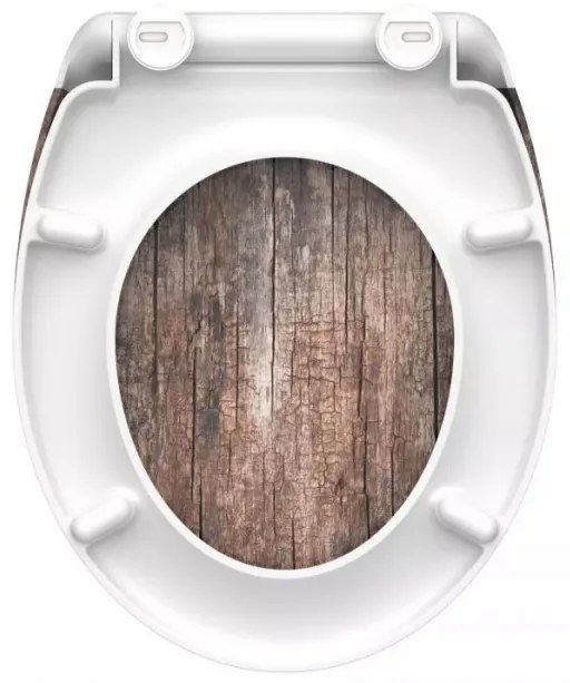 Eisl / Schüette Eisl WC sedátko Old Wood duroplast SoftClose, EasyTake