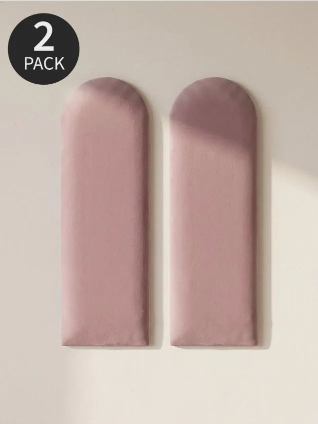 Sinsay - Čalouněné stěnové panely 2 pack - pastelová růžová