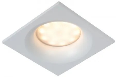 LUCIDE ZIVA Recessed spotlight square GU10/5W 3000K Whit bodové svítidlo, bodovka