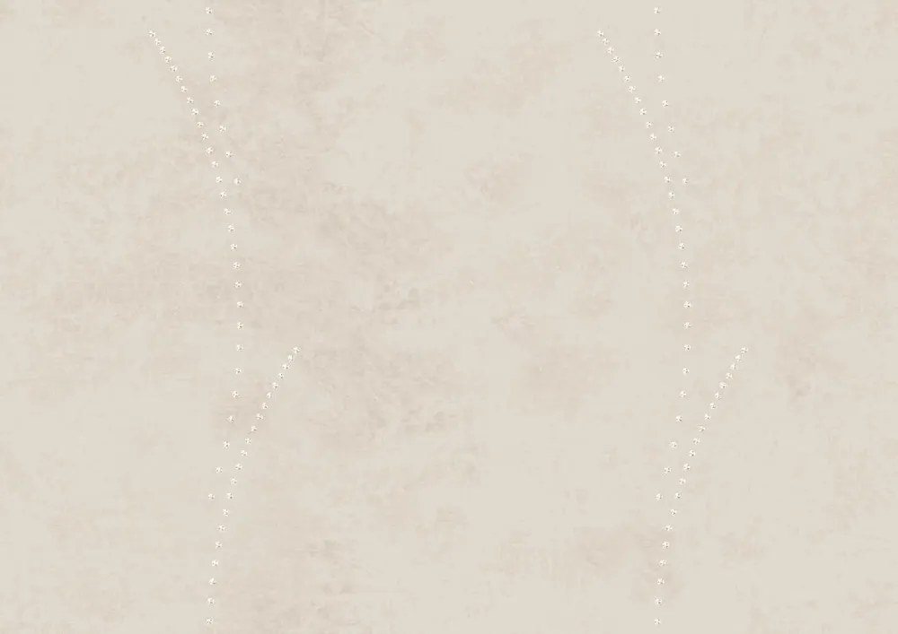 Fazowski, vliesová tapeta s krystaly Exclusive 3204; 3 pruhy 53 x 280 cm