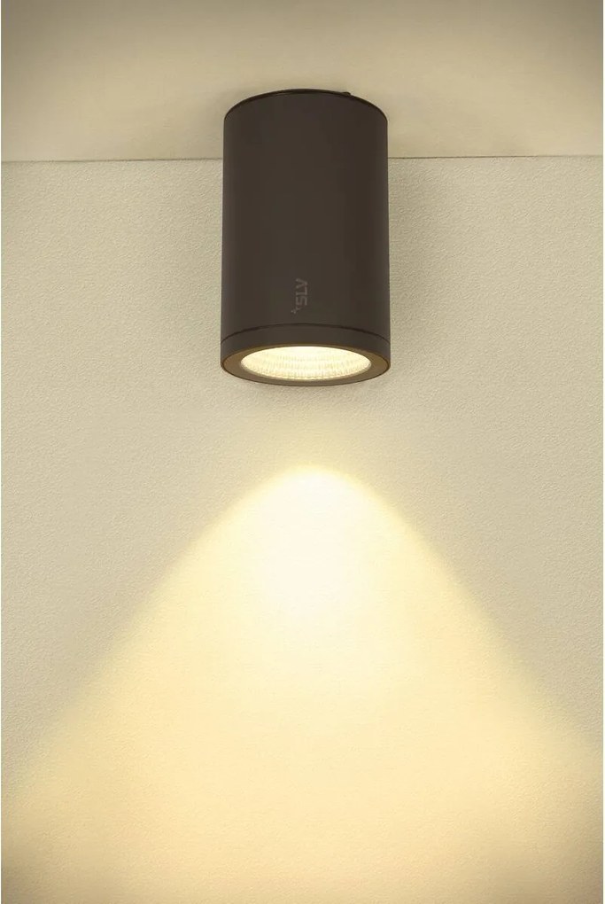 LA 1003442 ENOLA ROUND L Outdoor, stropní LED svítidlo, antracitové, CCT 3000/4000K - BIG WHITE (SLV)