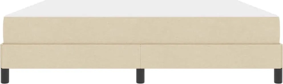 Postel s boxspringem Krémová 180 x 200 cm textil 3398512