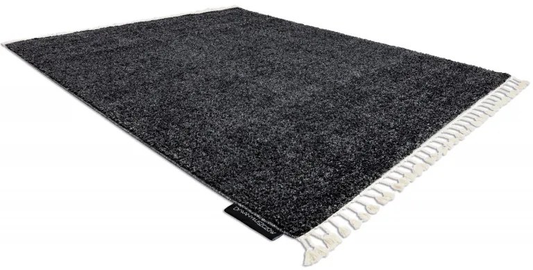 Dywany Łuszczów, Kusový koberec Berber 9000 grey, 160x220, šedá, obývací pokoj