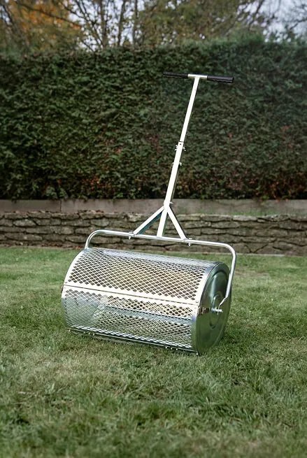 IQ Garden 319433 Válec na travní substrát 60 cm 80 l - nerezový
