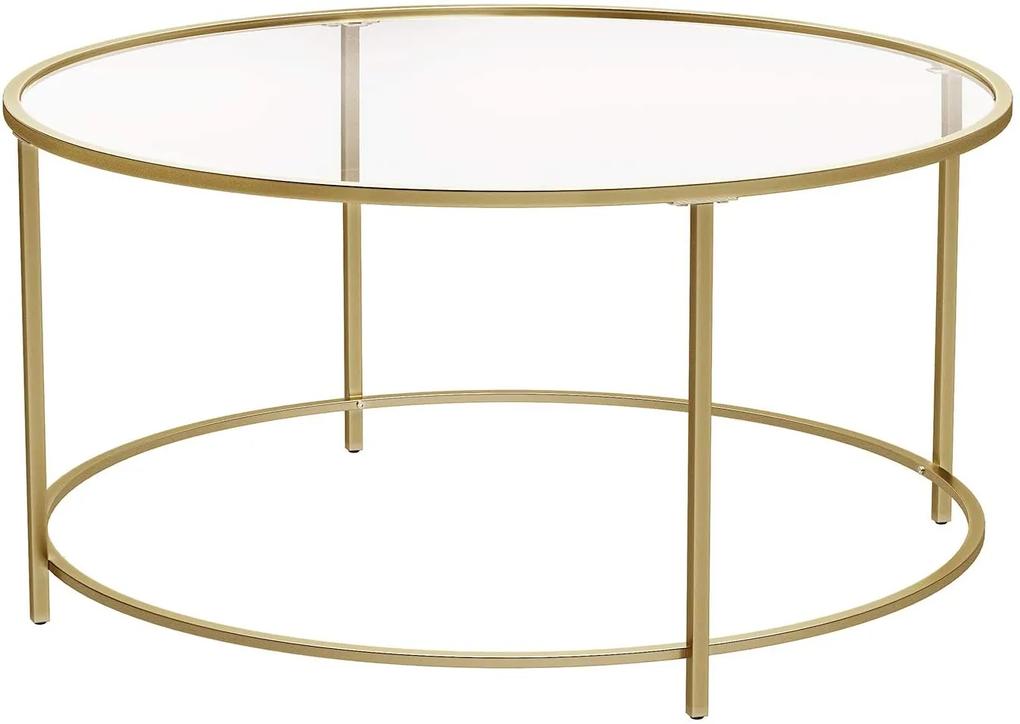 Vasagle Konferenční stolek kulatý 90 cm