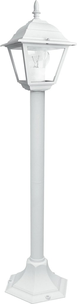 FAN LANT-ROMA/P1 BCO Sloupkové svítidlo PALETTO ROMA bílá, 1xE27, IP44, 104 x 14,6 x 14,6 cm - FANEUROPE