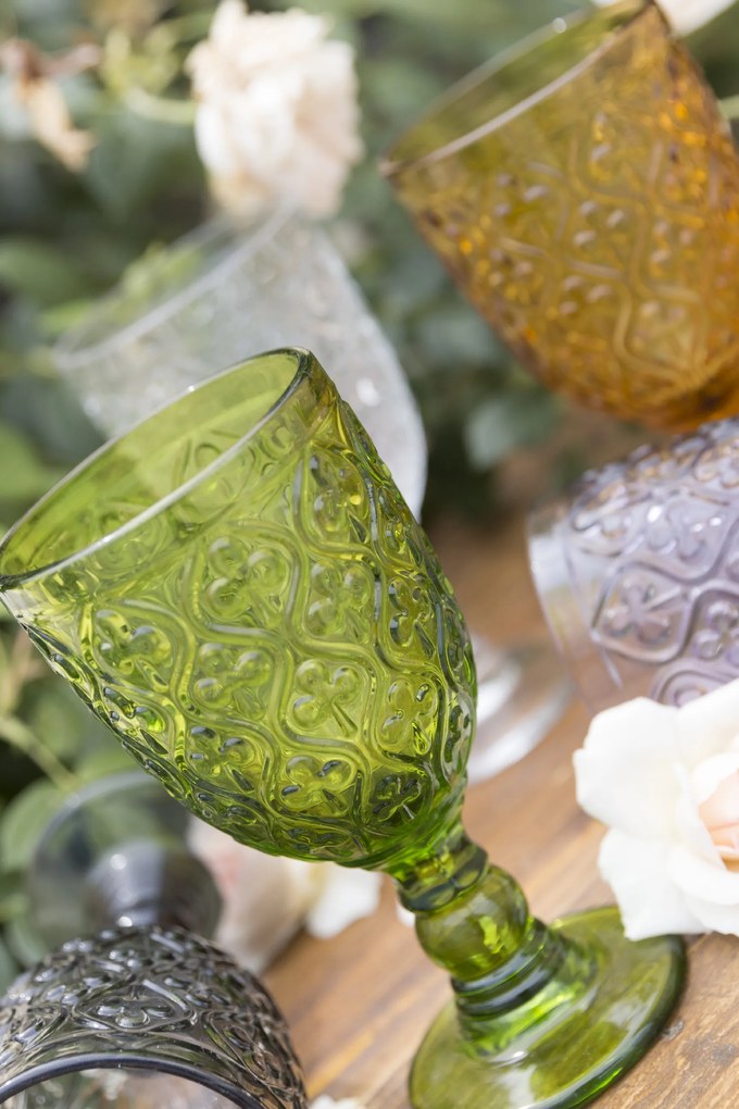 VILLA D’ESTE HOME TIVOLI Set barevných sklenic Marrakech, 280 ml , 6 kusů