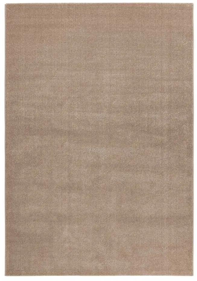 Lalee Kusový koberec Trendy Uni 400 Beige Rozměr koberce: 160 x 230 cm