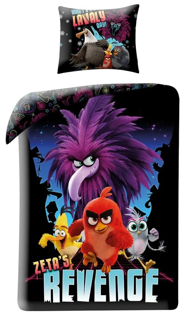 Halantex Dětské bavlněné povlečení Angry Birds Movie 2 Revenge, 140 x 200 cm, 70 x 90 cm