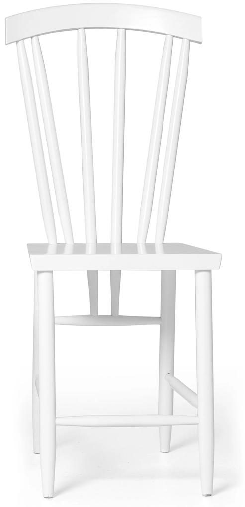 Židle Family dřevěná - černá / bílá / dub varianta: no. 3 white