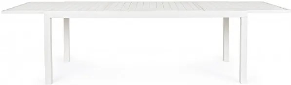 BIZZOTTO Rozkládací zahradní stůl HILDE 200x100cm bílý 0663403