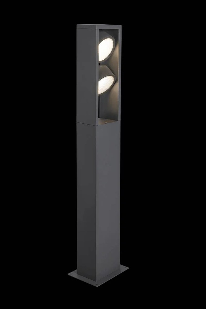 LA 1004751 ESKINA FRAME 75 FL venkovní LED stojací svítidlo double antracit CCT switch 3000/4000 K - BIG WHITE (SLV)