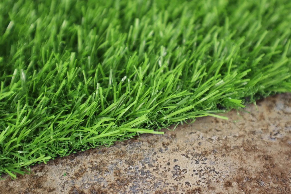 Trade Concept, AKCE: 100x200 cm Metrážový travní koberec Pure Green – na ven i na doma, zelená, exteriér