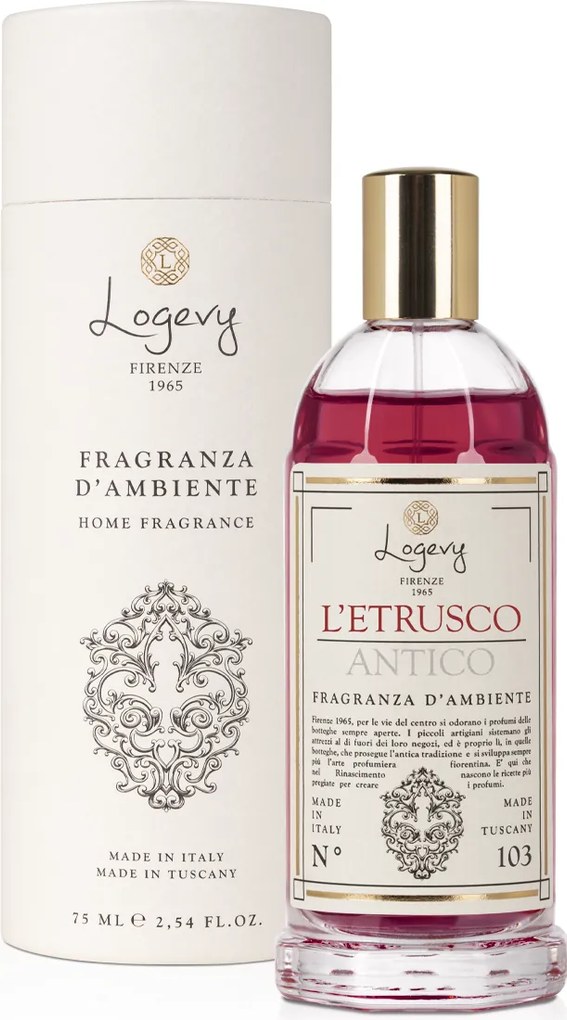 Logevy Firenze 1965 interiérový parfém L'Etrusco Antico, 75 ml