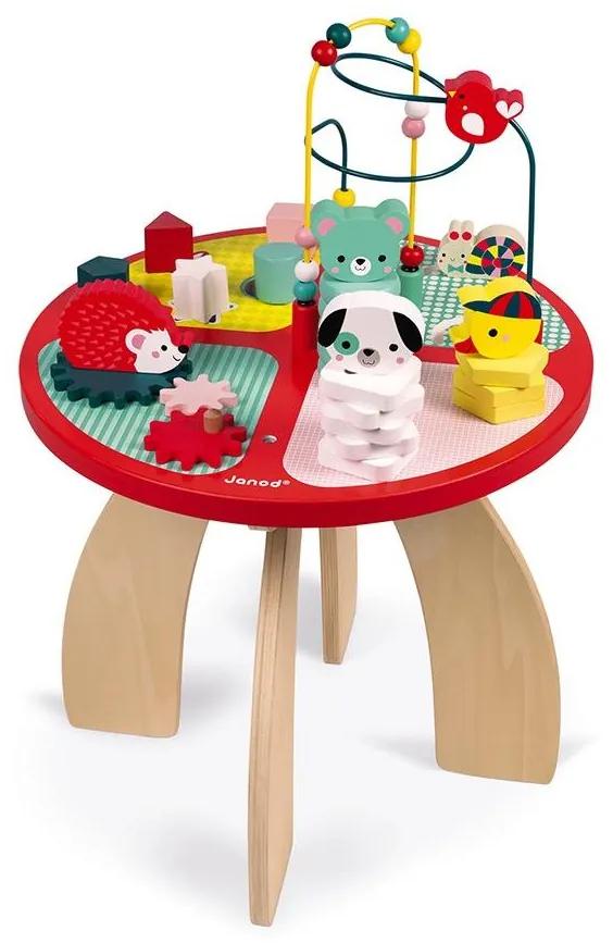 Janod | Janod - Dětský interaktivní stolek BABY FOREST | LS0060