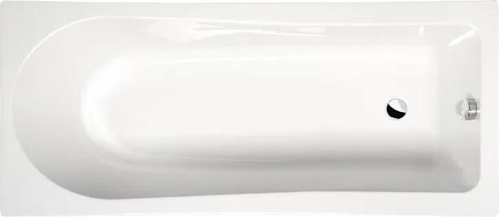 POLYSAN - LISA obdélníková vana 160x70x47cm, bílá 86111
