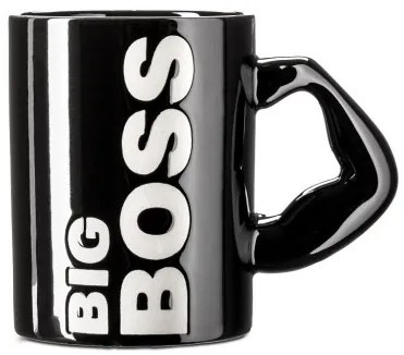 Gadget Master Velký hrnek Big Boss, Černý 450 ml.