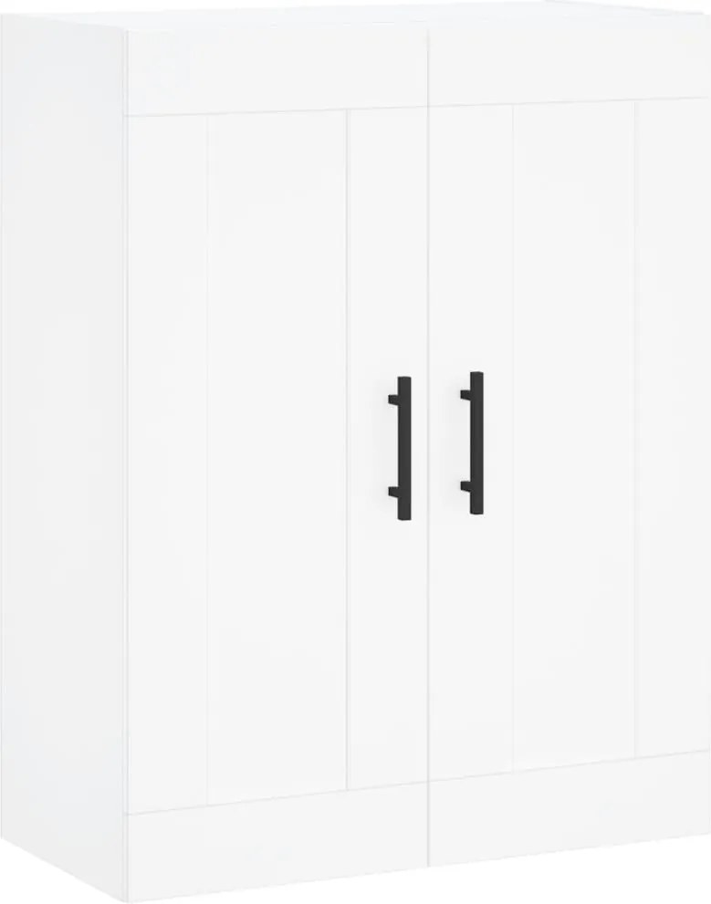 Skříň highboard bílá 69,5 x 34 x 180 cm kompozitní dřevo 3200025