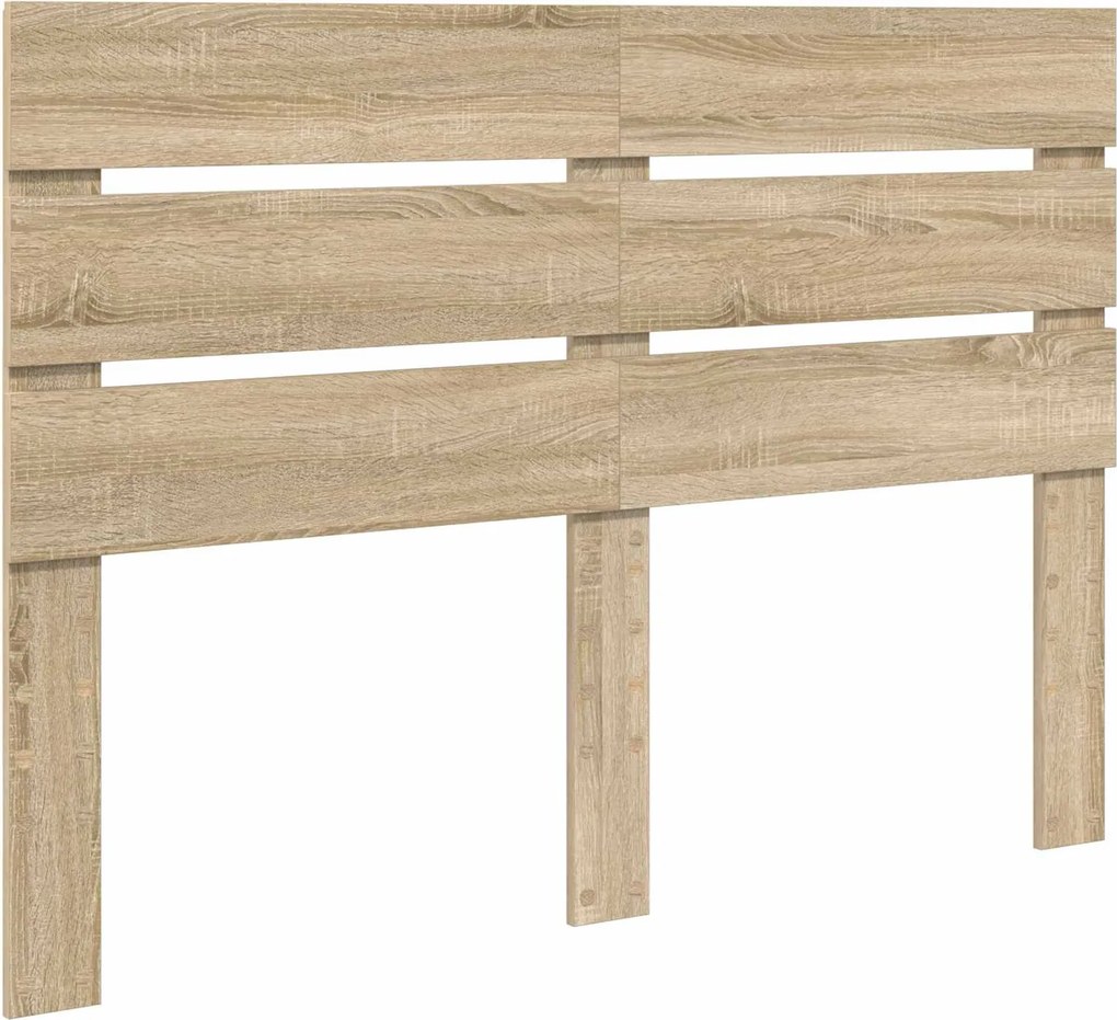 Rám postele s čelo Sonoma dub 150 x 200 cm Kompozitní dřevo 3411960
