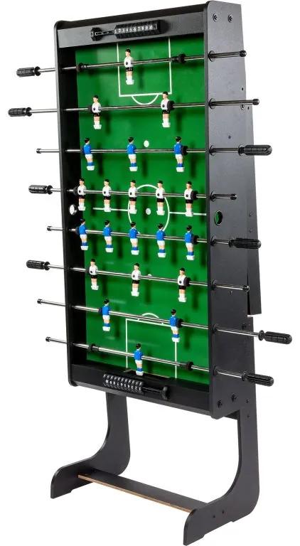 GamesPlanet® Stolní fotbal Belfast rozkládací, černý M01217