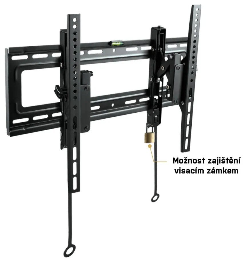 1193 Držák s výsuvem | 37"-80" | 70kg