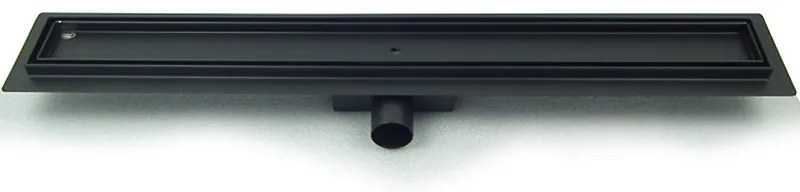 BPS-koupelny Sprchový odtokový žlab 2in1 DL01 FIX HYD-2693 100 cm, černý