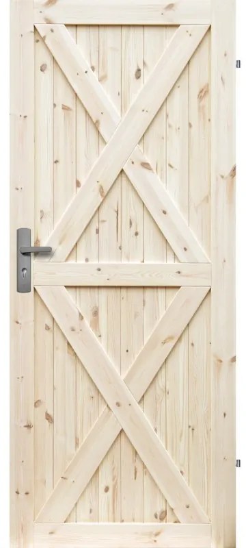 Interiérové dveře Radex dřevěné LOFT XX Šířka dveří: 80 cm, Otvírání dvěří: Levé