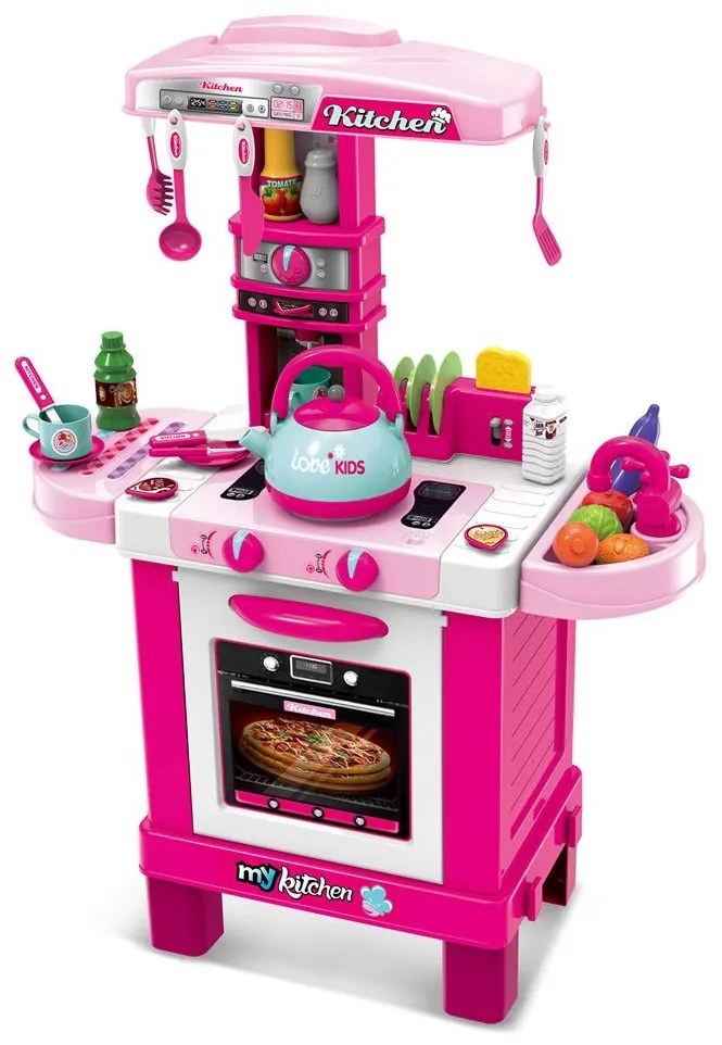 Dětská kuchyňka Baby Mix růžová Barva: Růžová