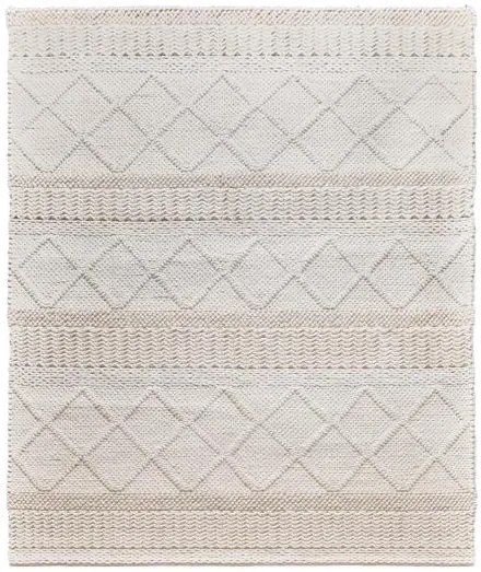 Diamond Carpets koberce Ručně vázaný kusový koberec Geneva DE 7951 White Mix ROZMĚR: 200x290