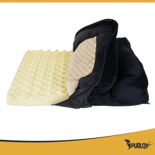 Ortopedický pelíšek lůžko pro psy S Purlov 26914, 65x55cm, černá