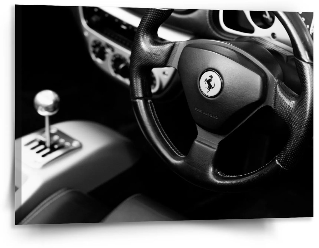Obraz SABLIO - Volant Ferrari 150x110 cm