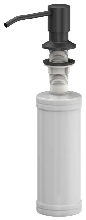 Dávkovač na mycí prostředky QUADRON KEIRA 320ml v barvě černý matný