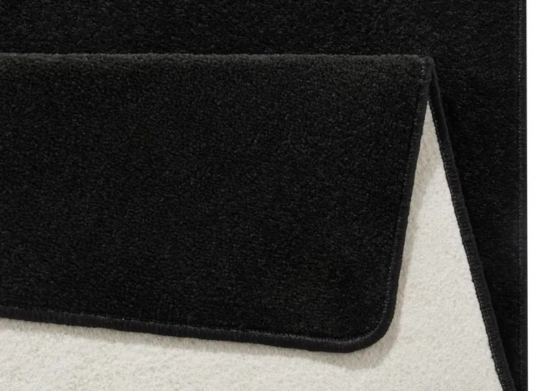 Hanse Home Collection koberce Kusový koberec Fancy 103004 Schwarz - černý - 133x195 cm