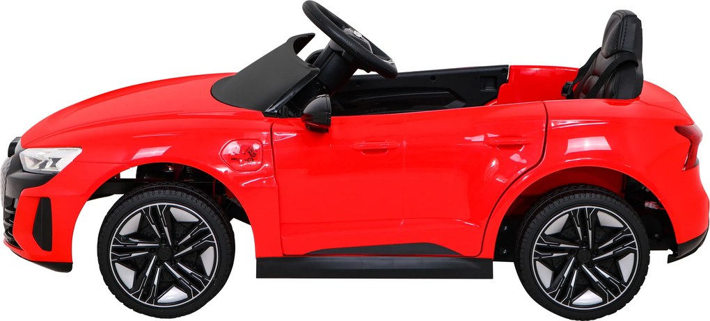 Ramiz Elektrické autíčko Audi RS E-Tron GT pro děti červené + dálkové ovládání + pohon 4x4 + rádio MP3 + LED + EVA